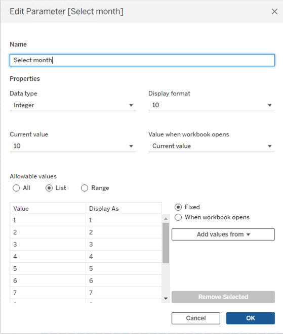 How To Display Cumulative Totals Up To A Specific Year And Month Tableau Software