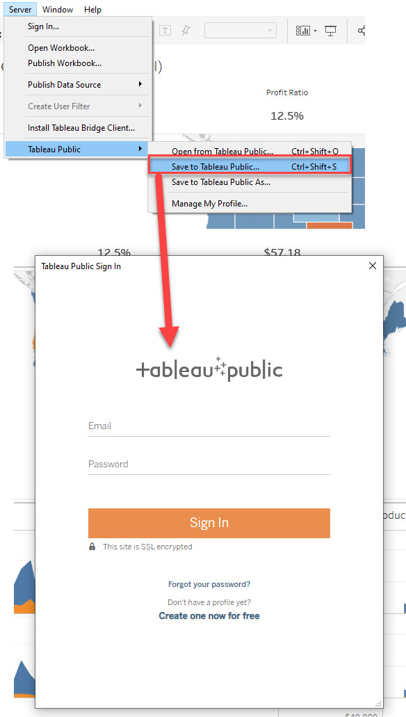 Tableau Desktop で Tableau Public に保存 メニューを非表示にする方法 Tableau Software