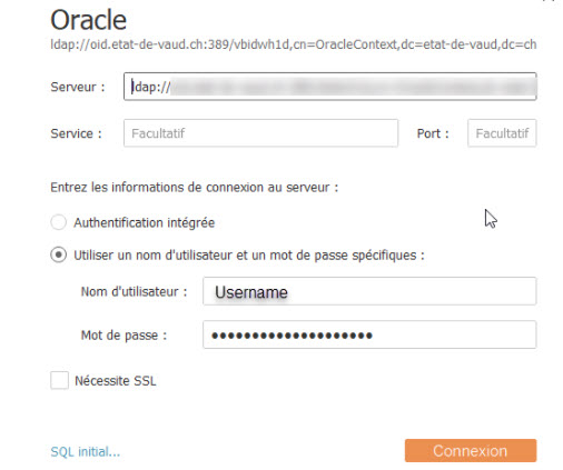 Use Oracle Named Connector To Pass Ldap Authentication With Oid To
