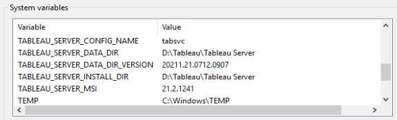 Tableau Server Upgrade Install Path Is Incorrect Tableau Software