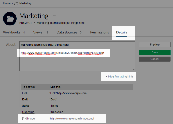 Project Images Do Not Display After Upgrading Tableau Server Tableau